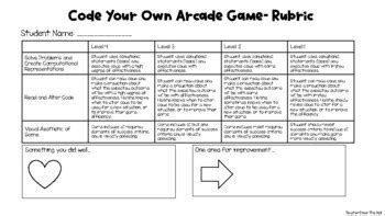 Coding Assignment Grade 5 And 6 Ontario Curriculum RUBRIC Included