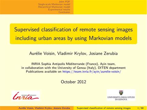 Supervised Classification Of Remote Sensing Images By Hwe San Lim Flipsnack