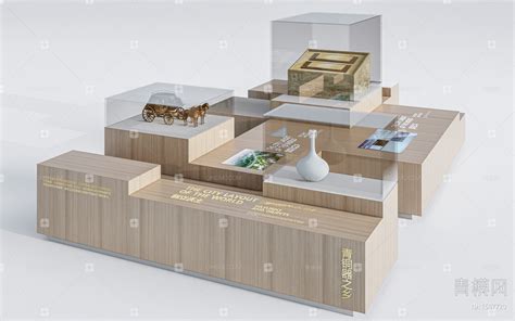 【展台 展柜 商战器材 展厅展柜 展厅展台su模型】 现代su8 0enscape有展台 展柜 商战器材 展厅展柜 展厅展台su模型下载 Id1587720 免费su模型库 青模su模型网
