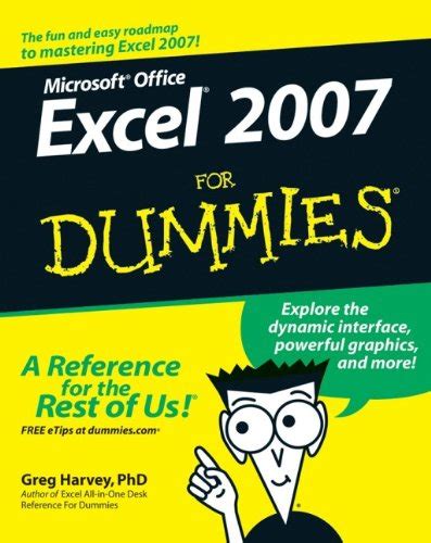 Excel 2007 For Dummies Recommended Excel Book
