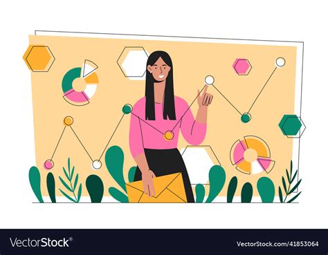 Abstract Data Analysis Royalty Free Vector Image