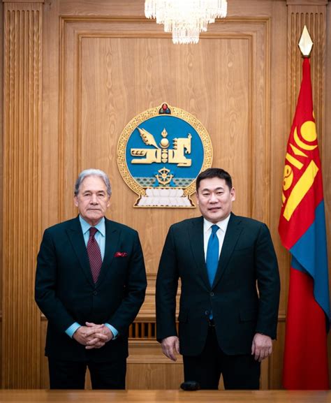 Ерөнхий сайд Л Оюун Эрдэнэд Шинэ Зеланд Улсын Шадар сайд бөгөөд Гадаад хэргийн сайд бараалхлаа