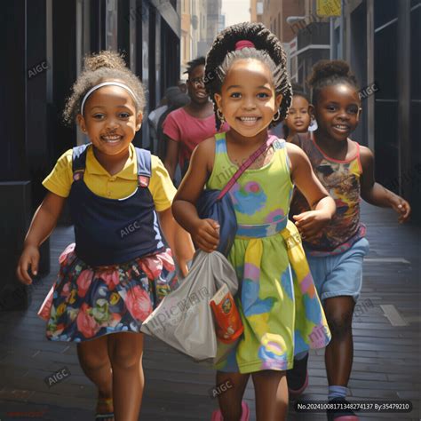Ai创作图国外小学生 国外儿童 购物的儿童 非裔美国人文化 非裔美国人拥有的企业 儿童节购物 小孩逛街 世界各国儿童 非裔美国人种族 西方小孩儿童 儿童街 性别中立托儿所 购物小孩 奔跑的儿童