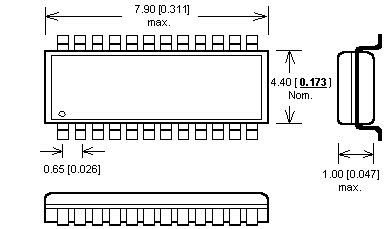 DIL24W TSSOP24 ZIF 170mil Programming Programmer Adapter Socket Converter Package TSSOP10