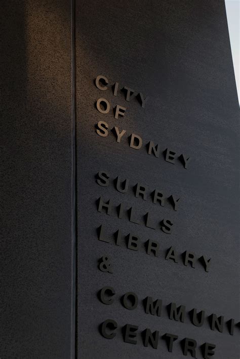 Surry Hills Library Community Centre Signage Wayfinding Artofit