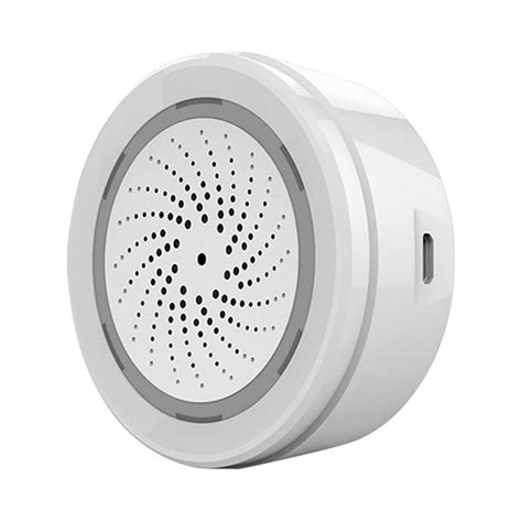 Acousto Optic Alarm Alarm 90db Loud And Visual Alarm Siren Ble And