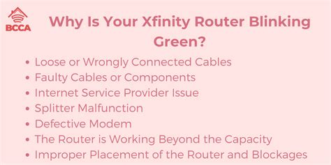 Xfinity Modem Router Blinking Green 7 Reasons And Solutions