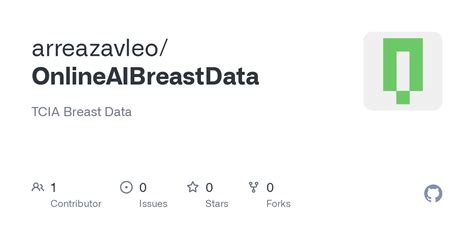 github arreazavleo onlineaibreastdata tcia breast data
