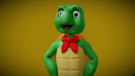 Franklin The Turtle Download Free 3d Model By Jacob Quintana