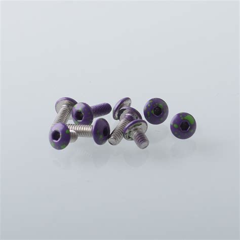 Buy Mk Mods Splatter Screw Set Kit For Sxk Bb Billet Purple