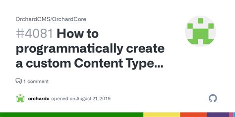 how to programmatically create a custom content type instance · issue 4081 · orchardcms