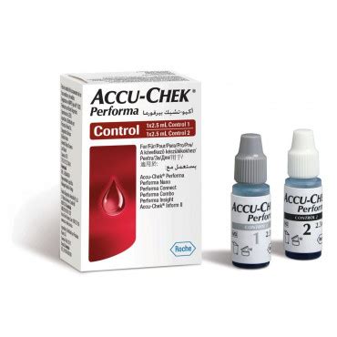 Accu Chek Performa Control Solution 1x2 5 ML Control 1 1x2 5 ML Wishmed