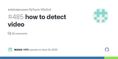 how to detect video · issue 485 · eriklindernoren pytorch yolov3 · github
