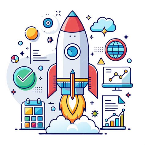 Rocket Launch Business Growth Strategy With Charts And Data Analytics