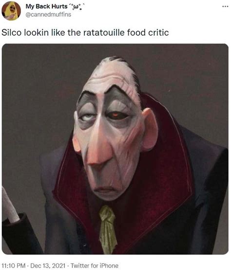 Silco Lookin Like The Ratatouille Food Critic Arcane Know Your Meme