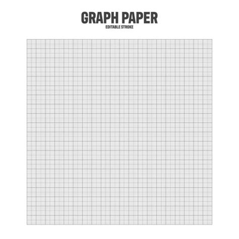 Seamless Grid Pattern Notebook Paper Sheet Vector Image