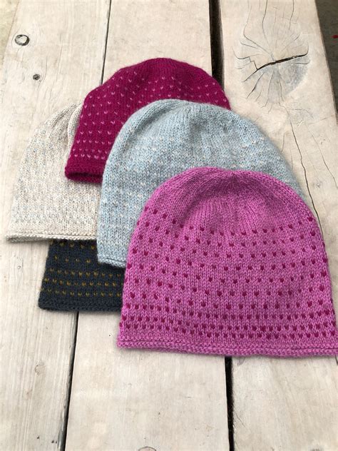 Dotty Hat — The Knitting Truck Nz