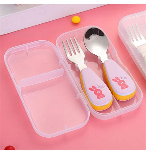 유아용 수저 포크 세트캐릭터 유아숟가락 티몬