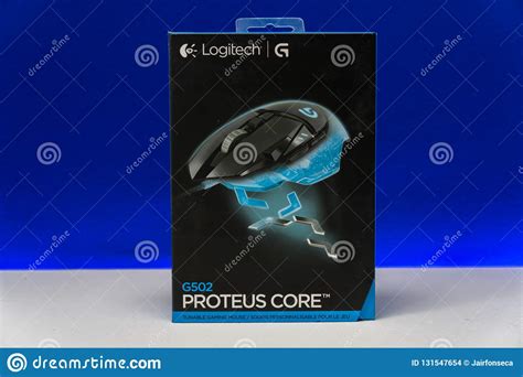 Gaming Mouse Logitech G Proteus Core Pc Gamer Editorial Stock Image Image Of Color