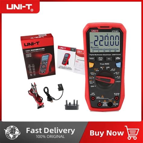 Jual Uni T Ut61e Ut61b Ut61d 1000v True Rms Digital Multimeter 1000v Jakarta Barat Hilal