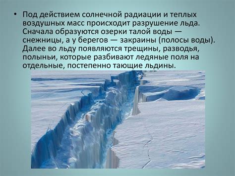 Льды в Мировом океане презентация онлайн