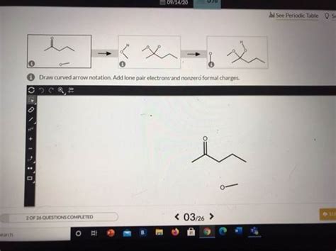 Solved 09 14 20 See Periodic Table Se I Xe Draw Curved Arrow Notation 1 Answer