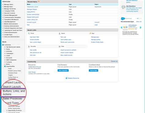 Creating Custom Create Proposal Links In Salesforce Home