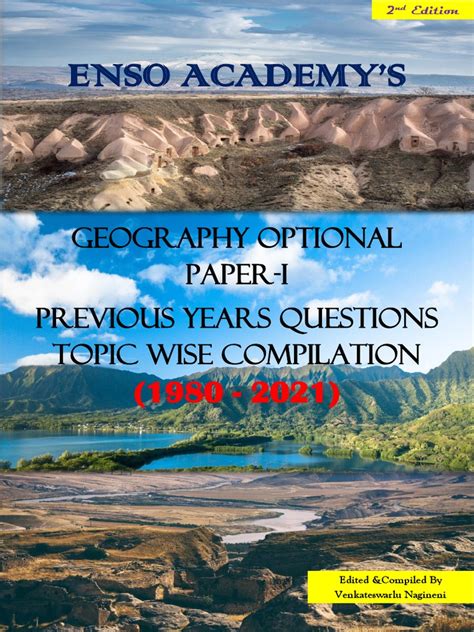 Comprehensive Analysis Of Geography Optional Paper 1 Questions From