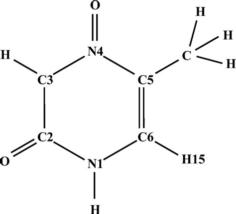 Thymine Lewis Structure