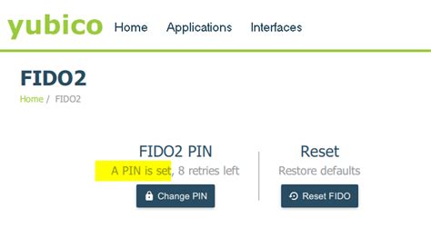 Windows Change Your Security Key PIN Windows Forums