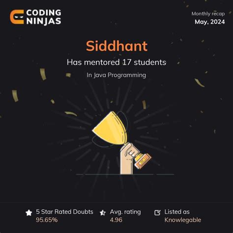 Siddhant Saxena On Linkedin Codingninjas Achievements