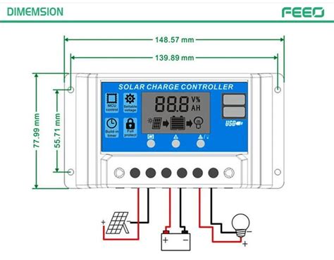Manual Pwm Instructions Intelligent 20amp Solar Charge Controller Buy