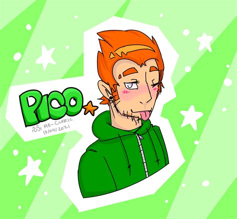 Oh No Its Pico Again By Mr Cleric On Newgrounds