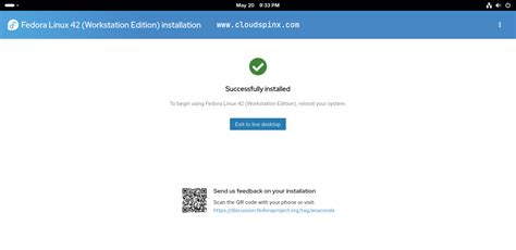 Installing Fedora Step By Step Guide With Screenshots CloudSpinx
