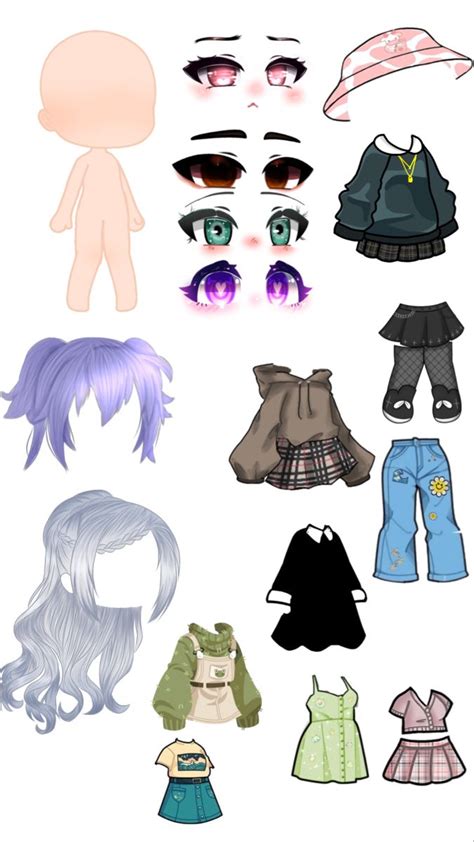 Gacha Club Paper Doll