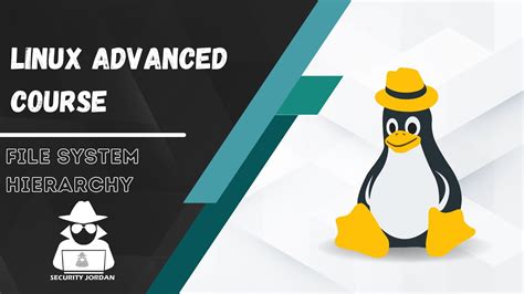 Linux Advanced Course File System Hierarchy Youtube