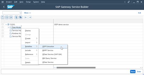 Create OData Services Using The SAP Gateway Builder Board Connector
