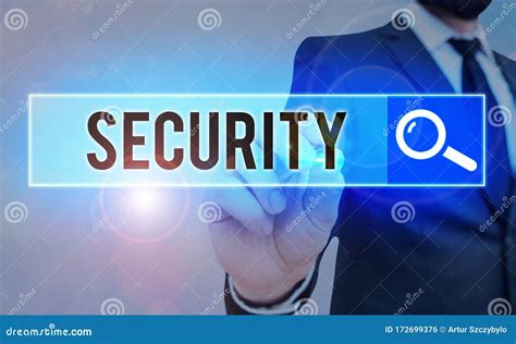 Writing Note Showing Security Business Photo Showcasing Measures Taken To Be Safe Quality Or