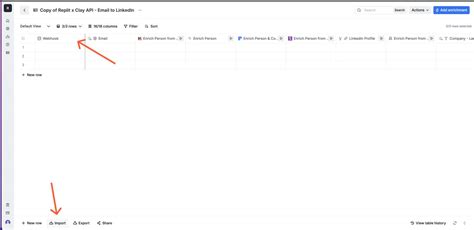 how to build an email to linkedin profile enrichment api with clay and