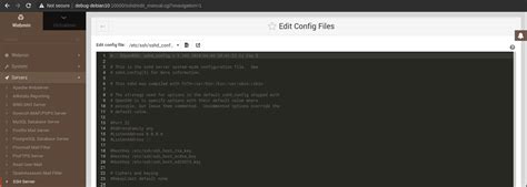 Debian 10 Proftpd Not Starting On New Install Virtualmin