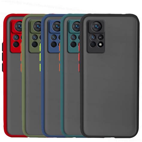 Skin Feel Matte Case For Xiaomi RedmI Note Pro G CASE Camera Shockproof Phone Cover On Redme