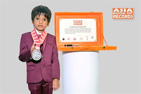 Gautaksh Gautam Grand Master Asia Book Of Records