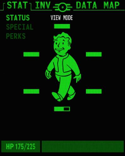 Vault Boy Perks Wallpaper