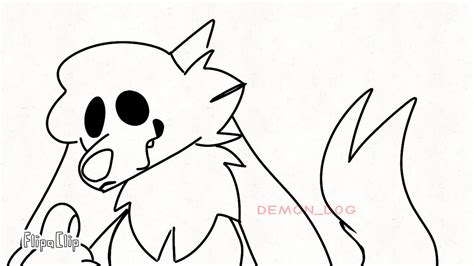 Eye And Tail Animation Test By Nezz55 On Deviantart