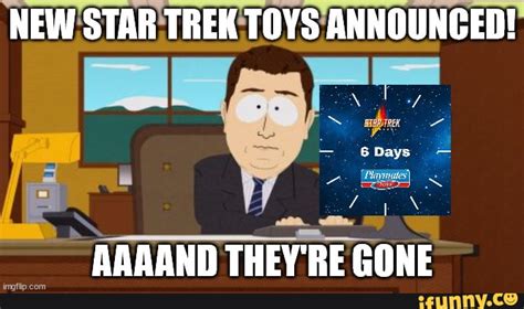 New Star Trek Toys Announced Abraand Theyre Gone Ifunny