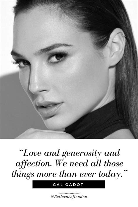 Remarkable Quote By Gal Gadot Agree Comment Down