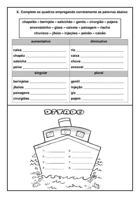 Atividades De Ortografia Para Imprimir Artofit