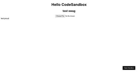 File Save Forked Codesandbox File Save Forked Codesandbox