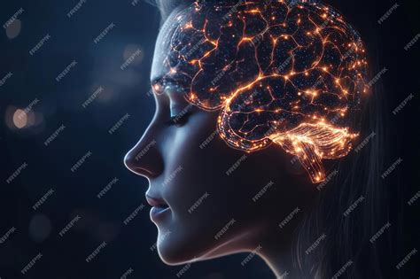 Glial Cell Brain Mapping Auditory Cortex Axon Potential And Sensory Cortex Woman With Neural