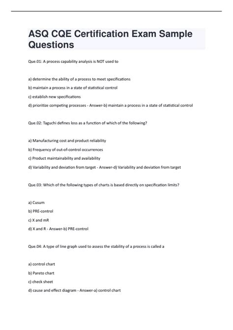 Asq Cqt Full Solution Pack 20242025 Solved 100 Stuvia Us